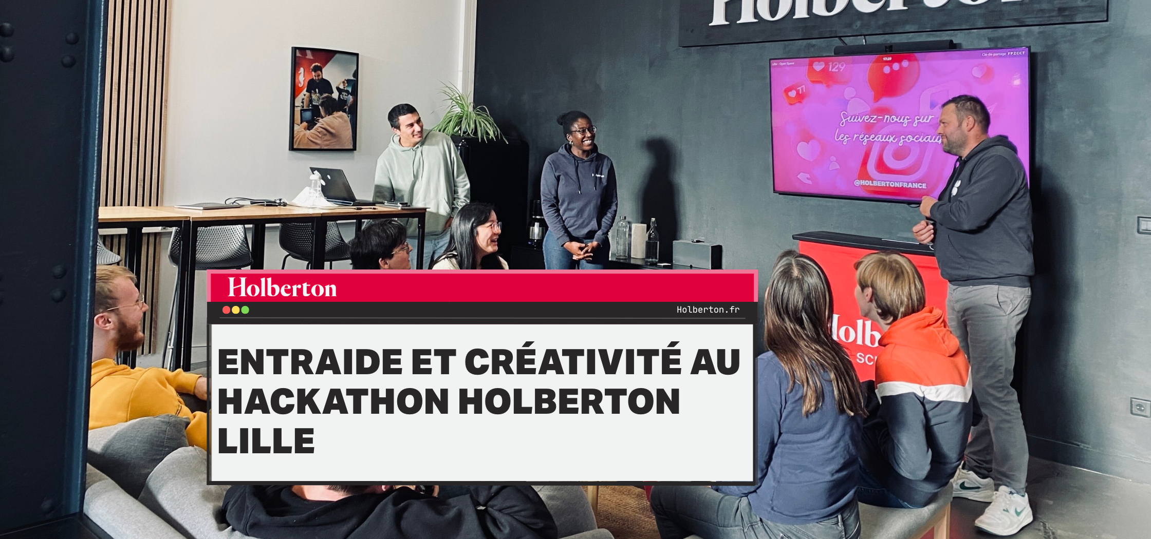 Hackathon à Lille : les étudiants Holberton mettent la pratique au cœur de leur formation ...